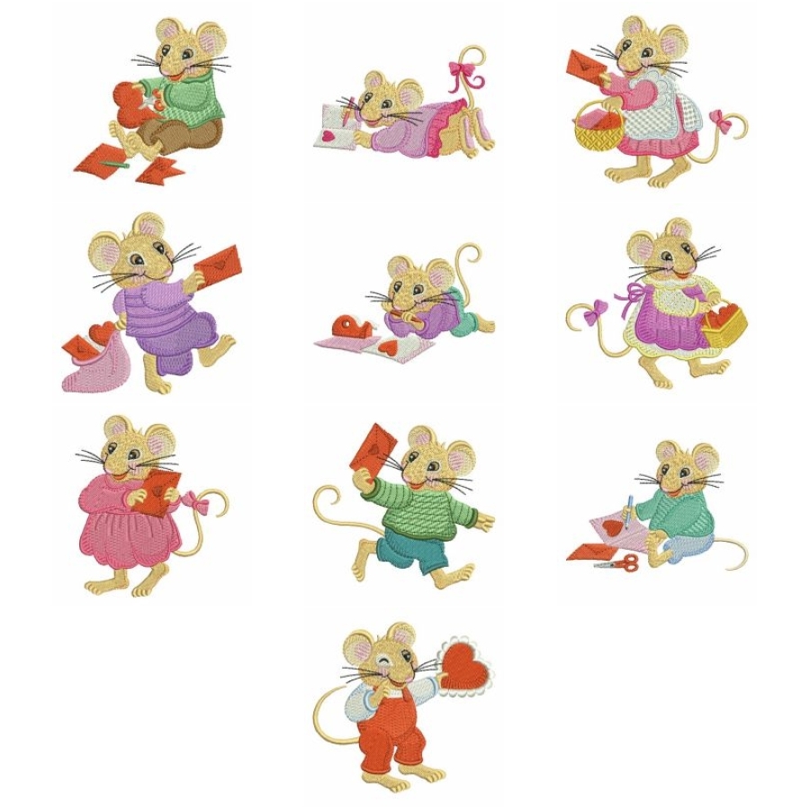 Valentine Mouse | OregonPatchWorks