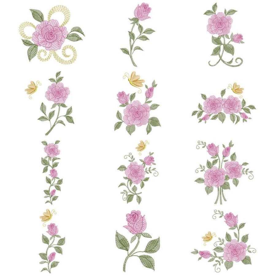 Vintage Rose Blossom | OregonPatchWorks