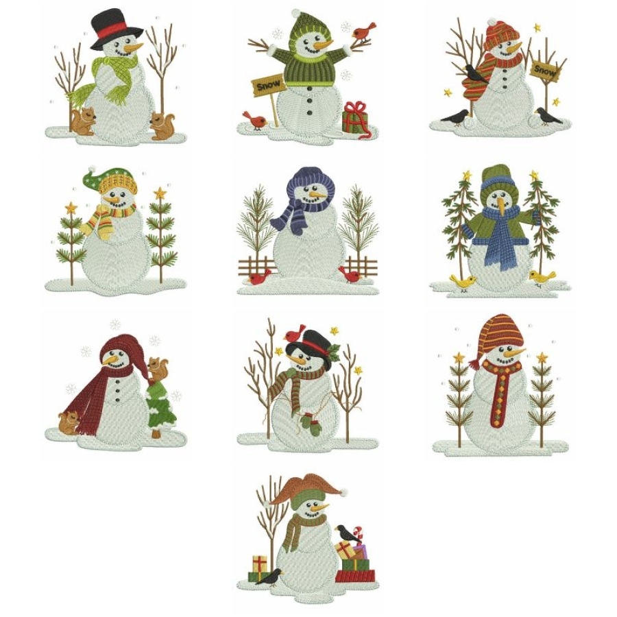 Snowmen 2 | OregonPatchWorks