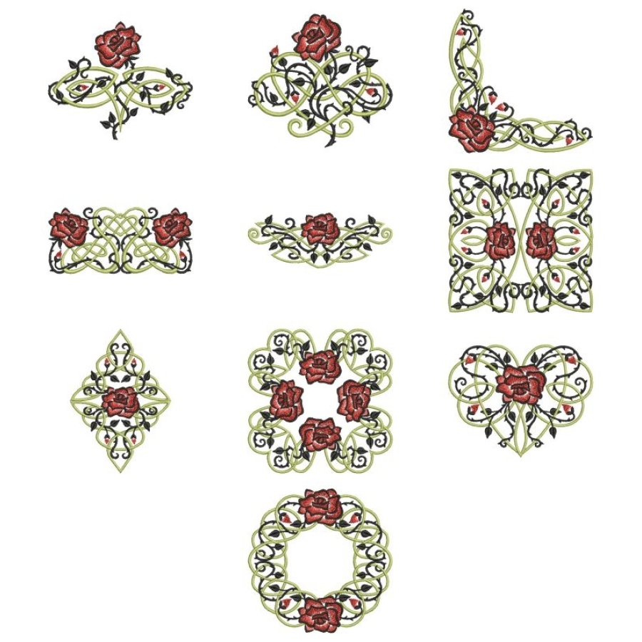 Celtic Roses | OregonPatchWorks