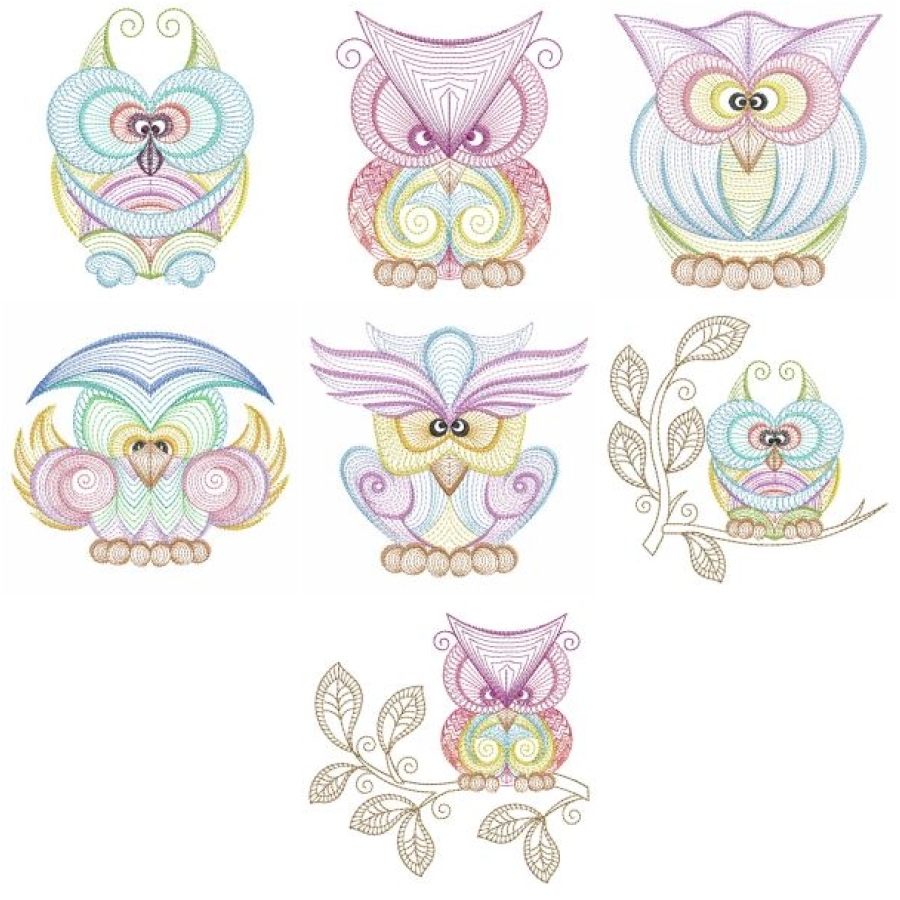 Rippled Owls | OregonPatchWorks