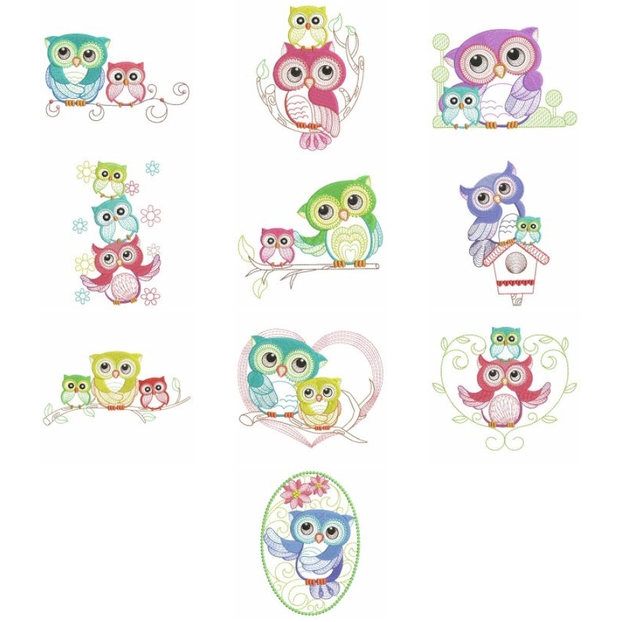 Cute Owls 2 | OregonPatchWorks
