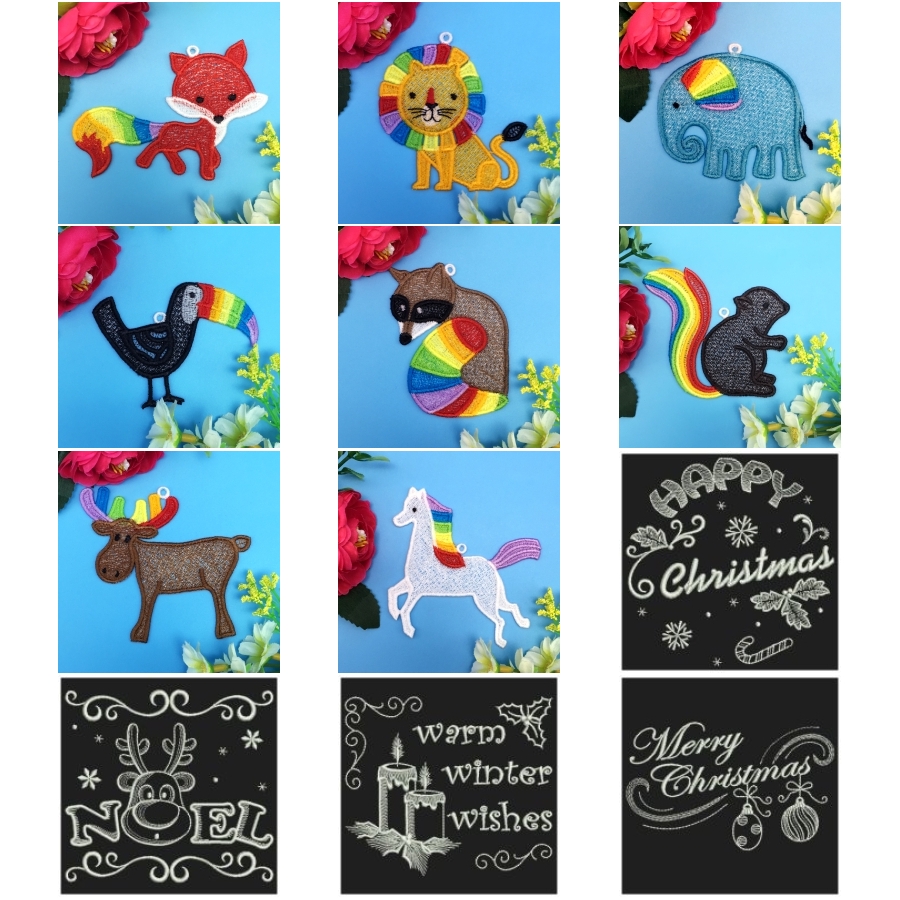 White Work Christmas | OregonPatchWorks