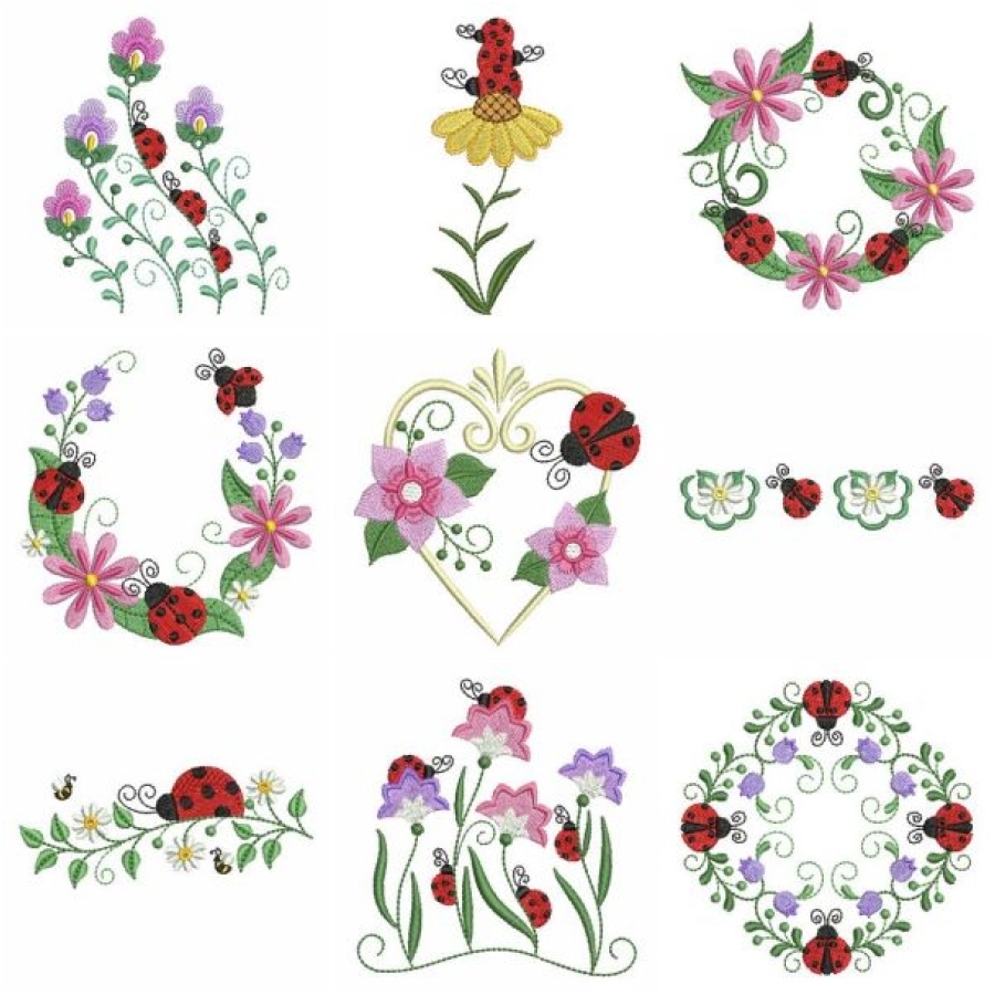 Spring Ladybugs 2 | OregonPatchWorks