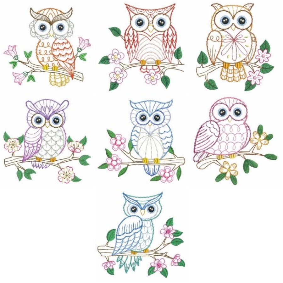Vintage Owls | OregonPatchWorks