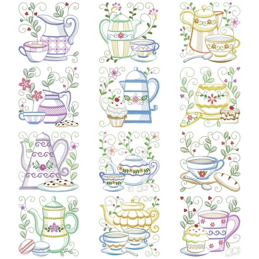 Tea Time Blocks 2 | OregonPatchWorks