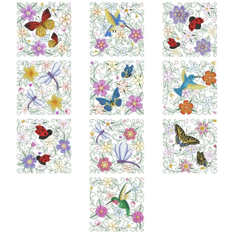 Dainty Flower Blocks | OregonPatchWorks