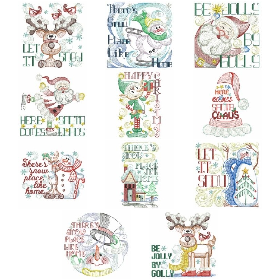 Rippled Christmas | OregonPatchWorks