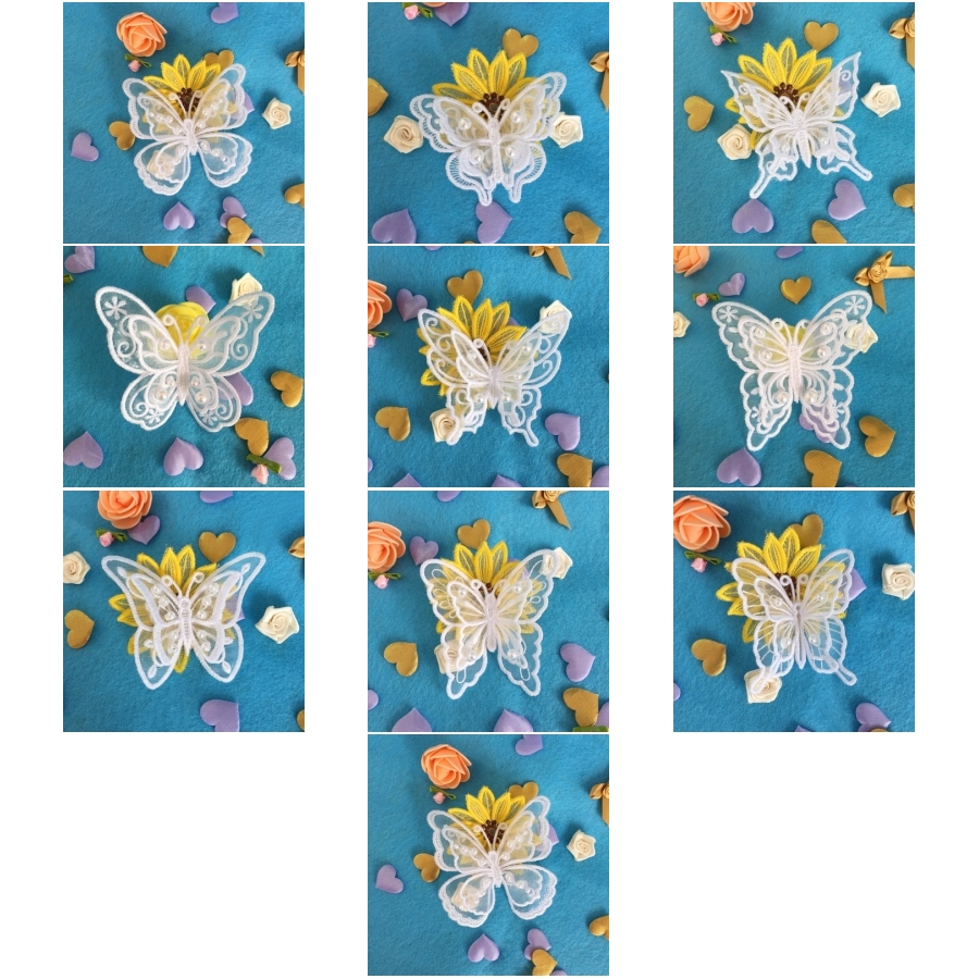 3D Organza Butterfly | OregonPatchWorks