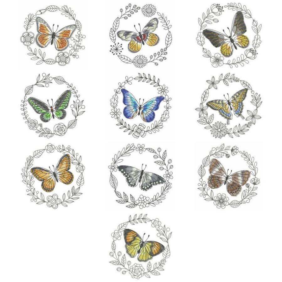 Butterfly Frame | OregonPatchWorks