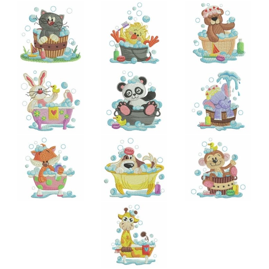 Bath Time Cuties 3 | OregonPatchWorks
