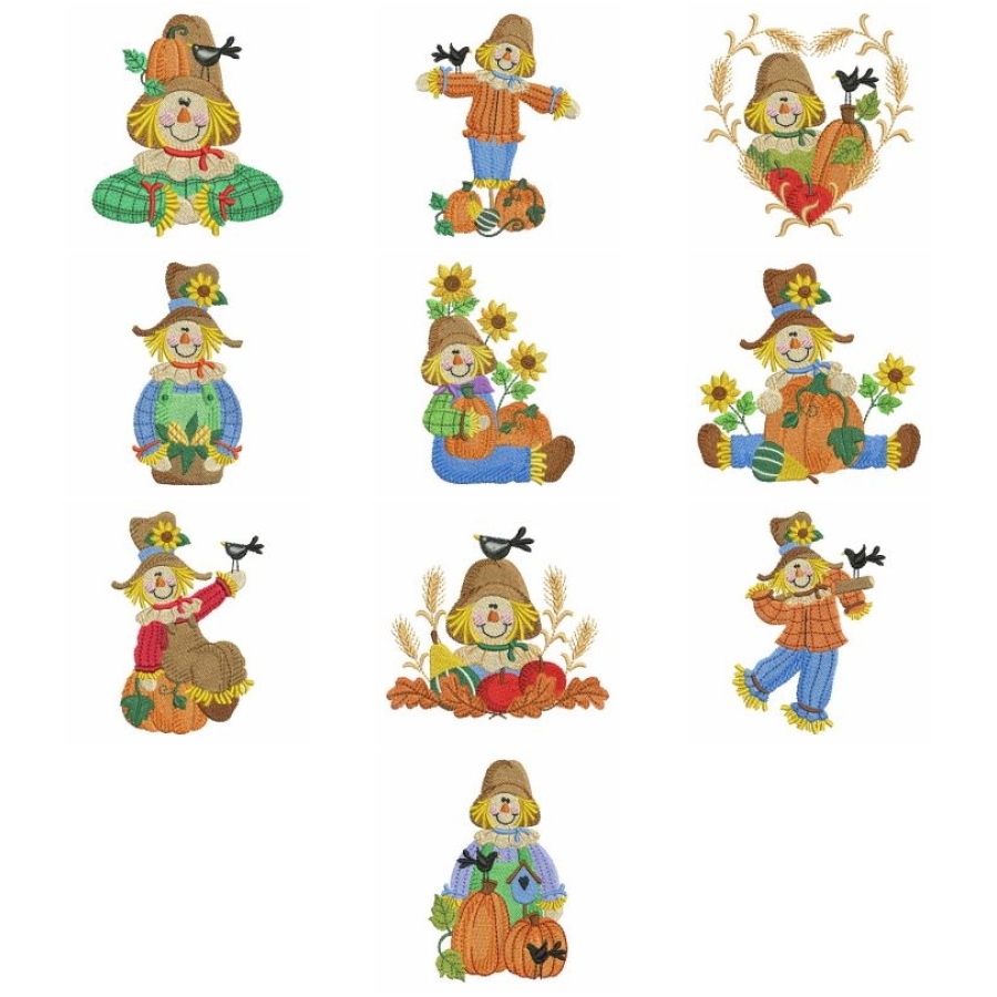 Fall Scarecrow 2 | OregonPatchWorks