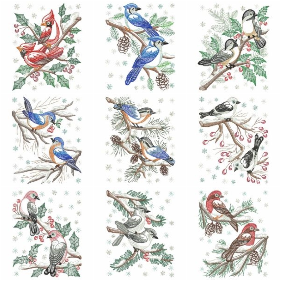 Christmas Birds 3 | OregonPatchWorks