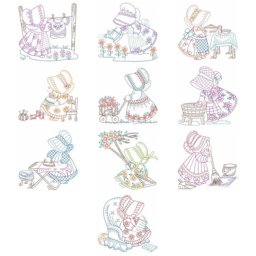 Vintage Sunbonnets 3 | OregonPatchWorks