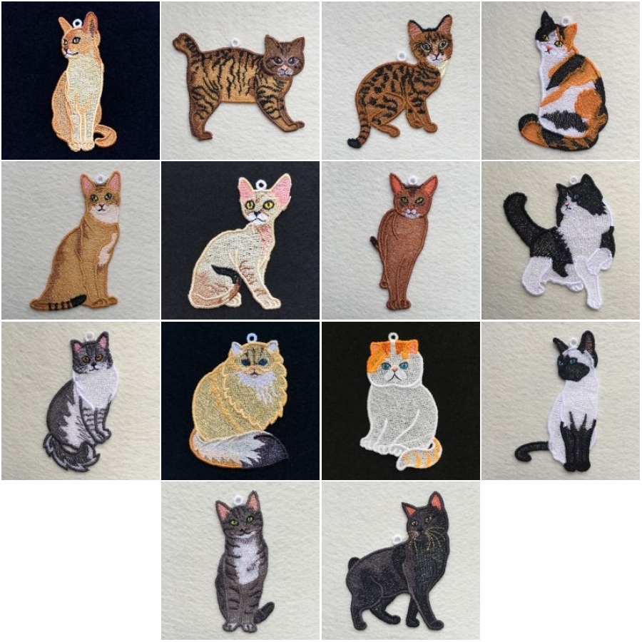 FSL Realistic Cat | OregonPatchWorks