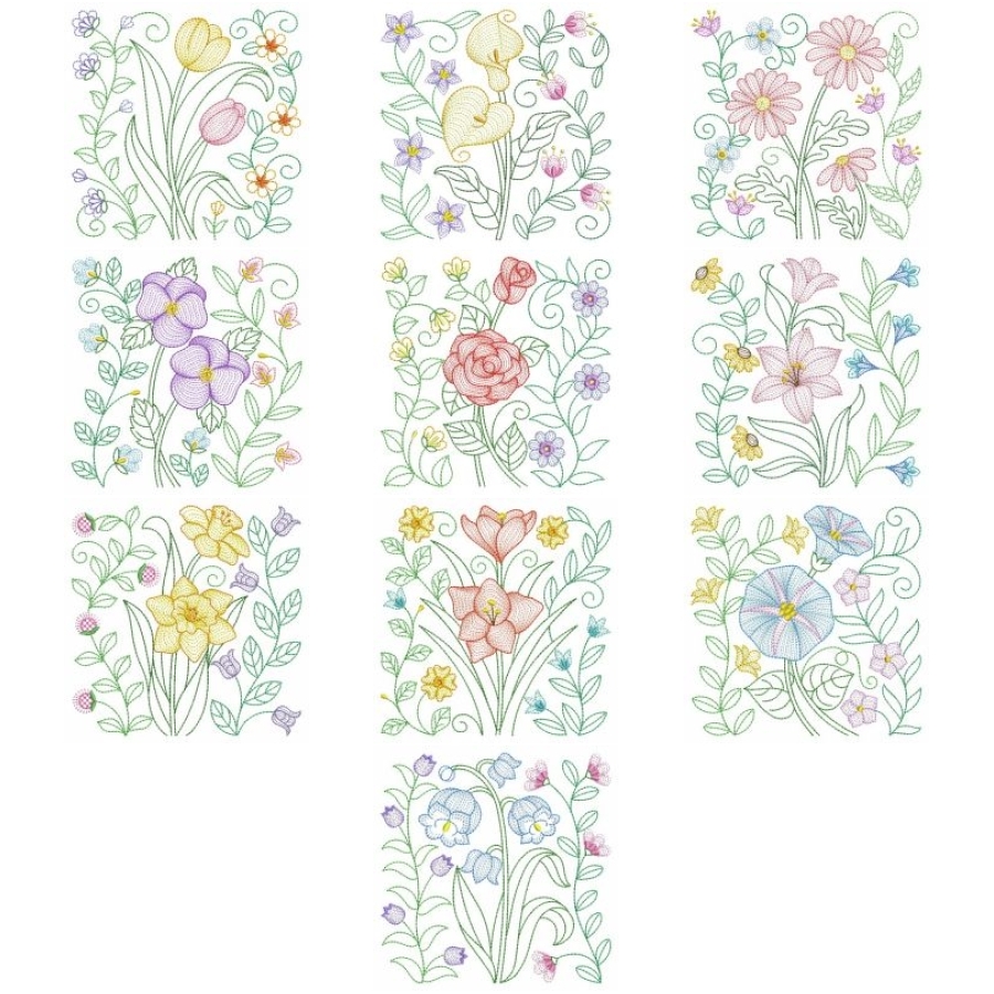 Vintage Floral Fantasy | OregonPatchWorks
