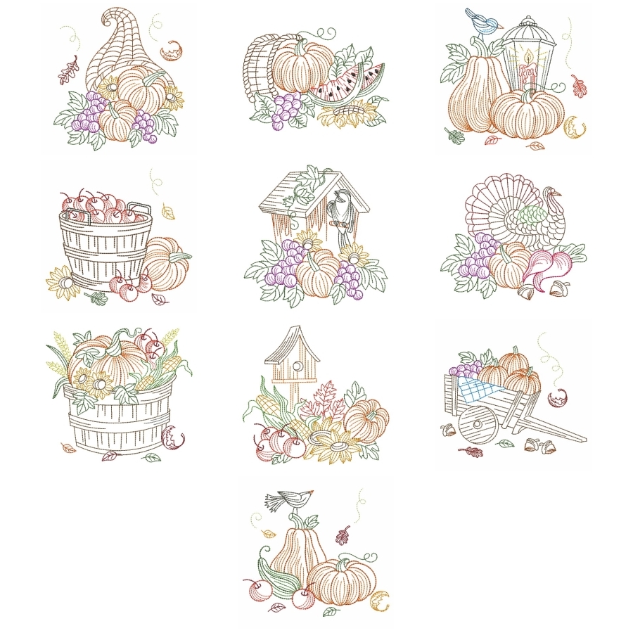 Vintage Autumn Harvest | OregonPatchWorks