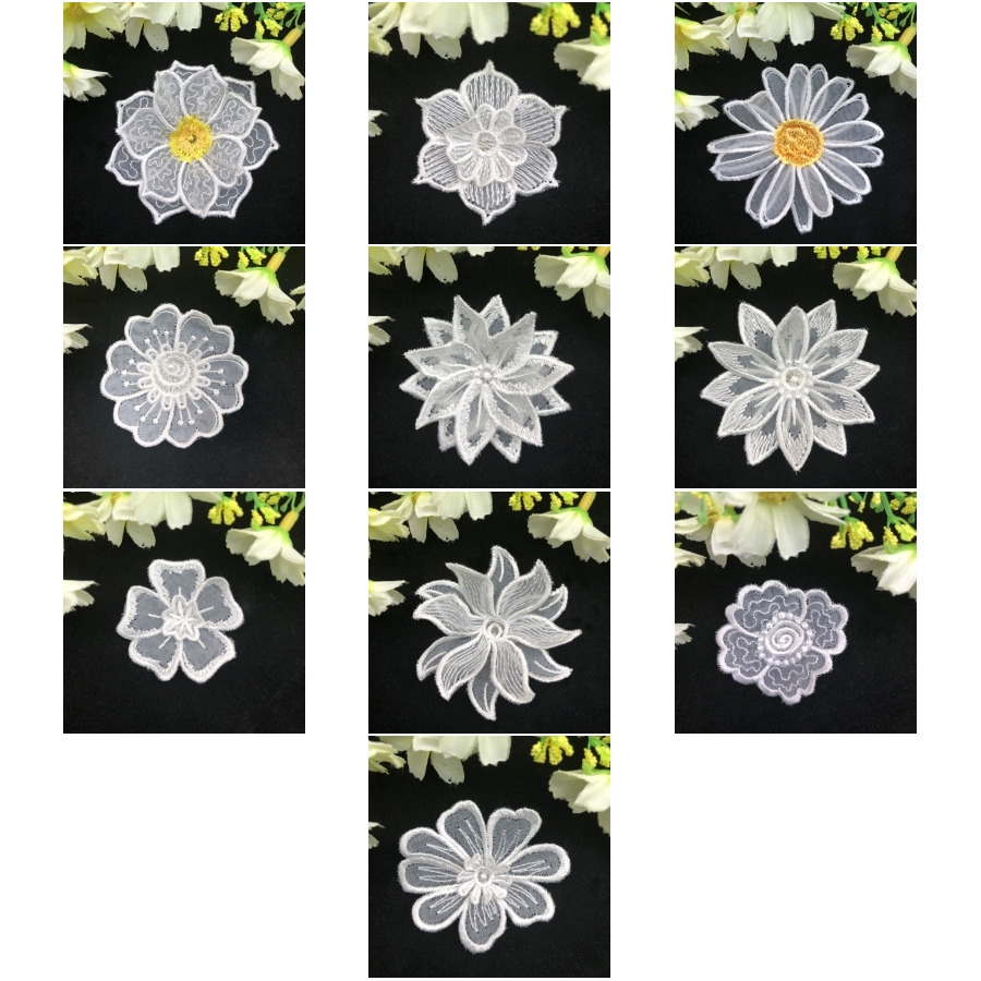 3D Organza Flower 4 | OregonPatchWorks