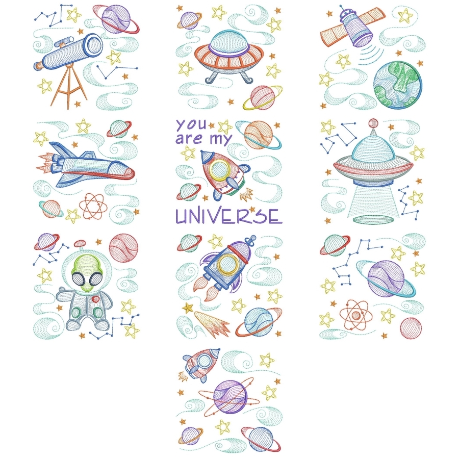 Spaced Out 2 | OregonPatchWorks