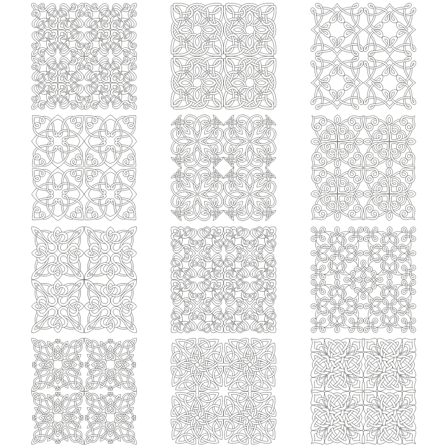 Trapunto Celtic Stipple 3 | OregonPatchWorks