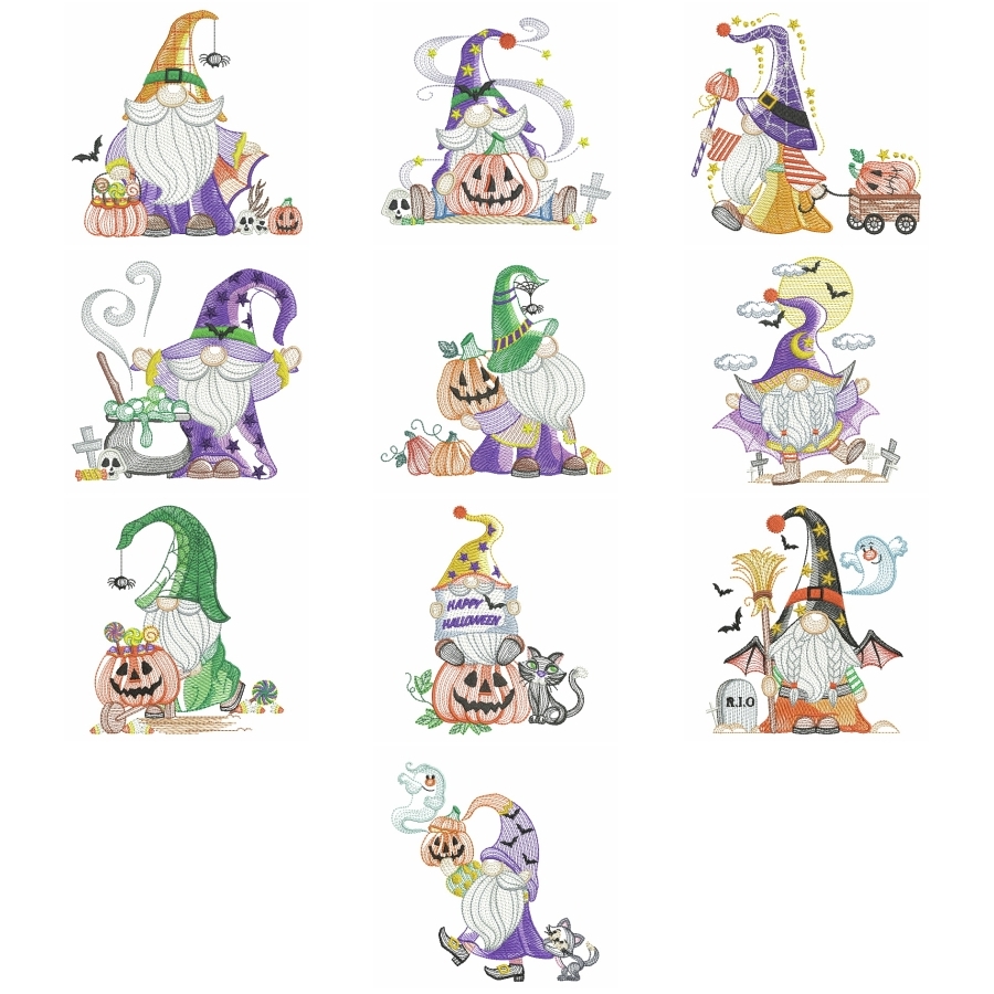 Halloween Gnome | OregonPatchWorks