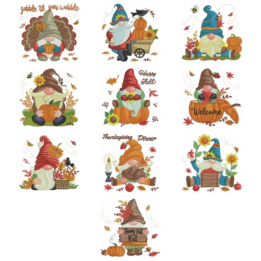 Fall Gnome 2 | OregonPatchWorks