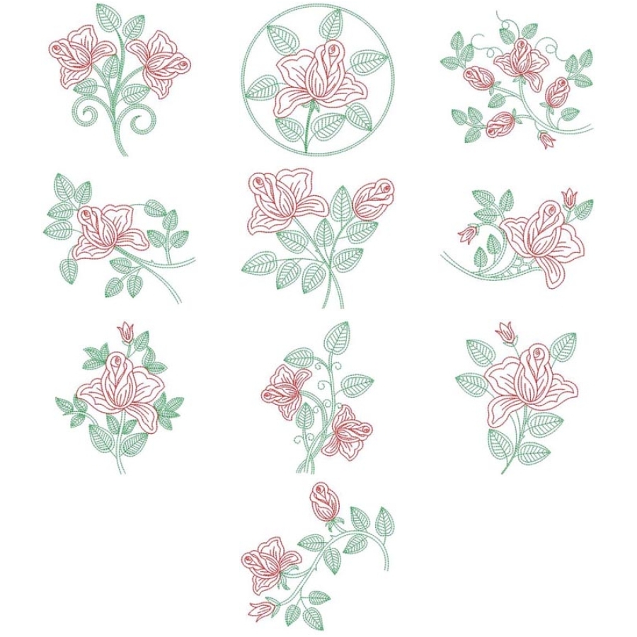 Vintage Rose 4 | OregonPatchWorks