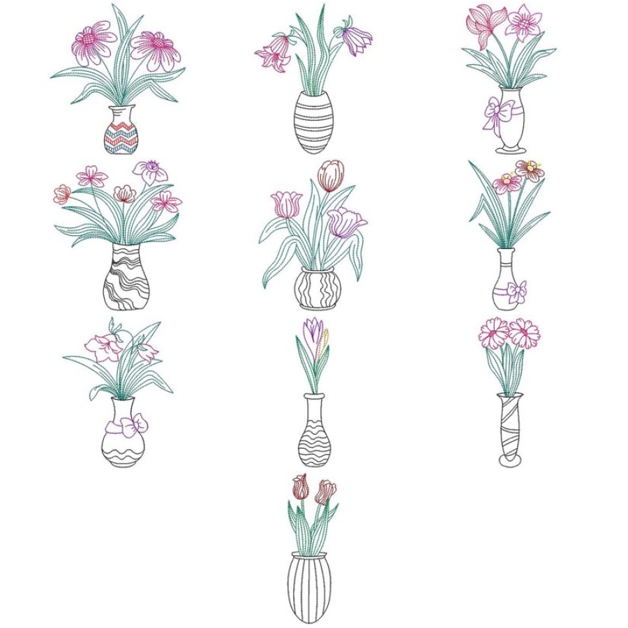 Fantasy Vases | OregonPatchWorks