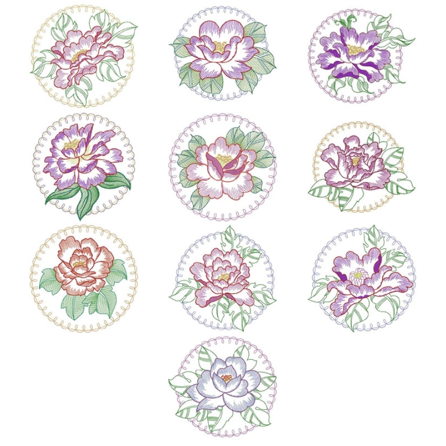 Decorative Florals | OregonPatchWorks