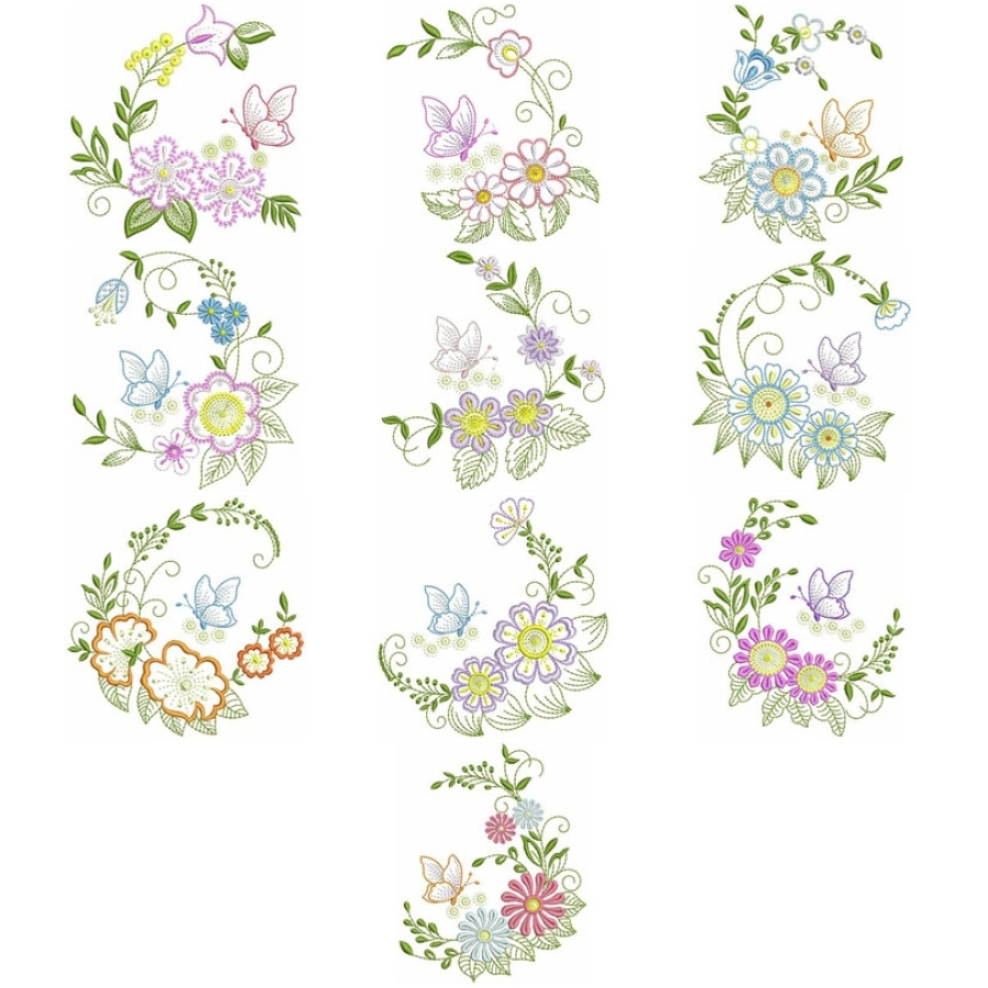 Dancing Butterflies 3 | OregonPatchWorks