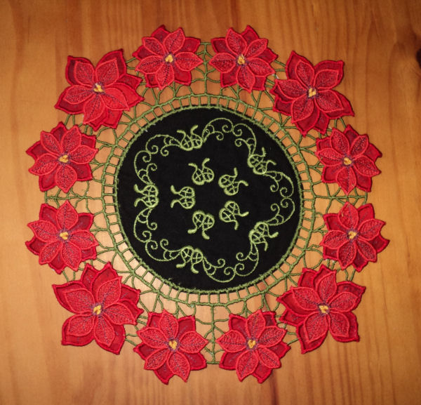 Christmas Queen Doily | OregonPatchWorks