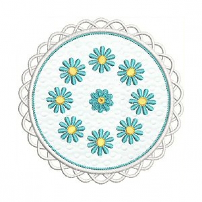 Floral Coasters | OregonPatchWorks