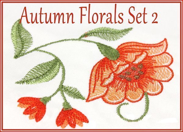 Autumn Florals Set 2 | OregonPatchWorks