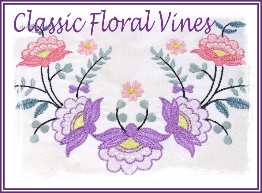 Classic Floral Vines