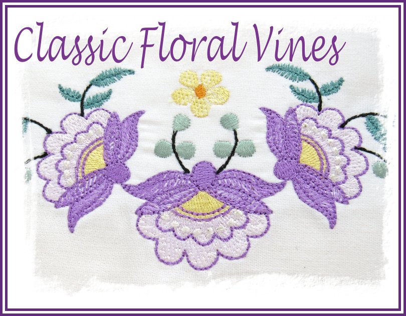 Classic Floral Vines | OregonPatchWorks