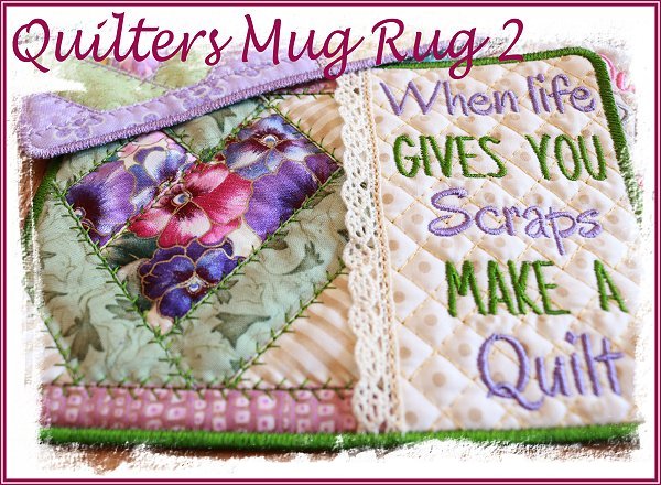 Quilters Mug Rug and Sayings Set 2