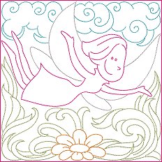 Colorwork Fairy Blocks
