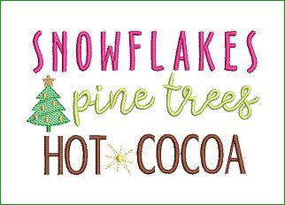 Christmas Fun Mug Rugs and Sayings | OregonPatchWorks