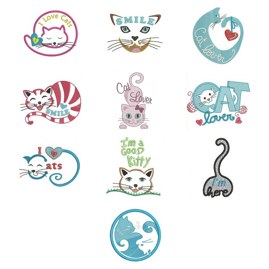I Love Cats | OregonPatchWorks