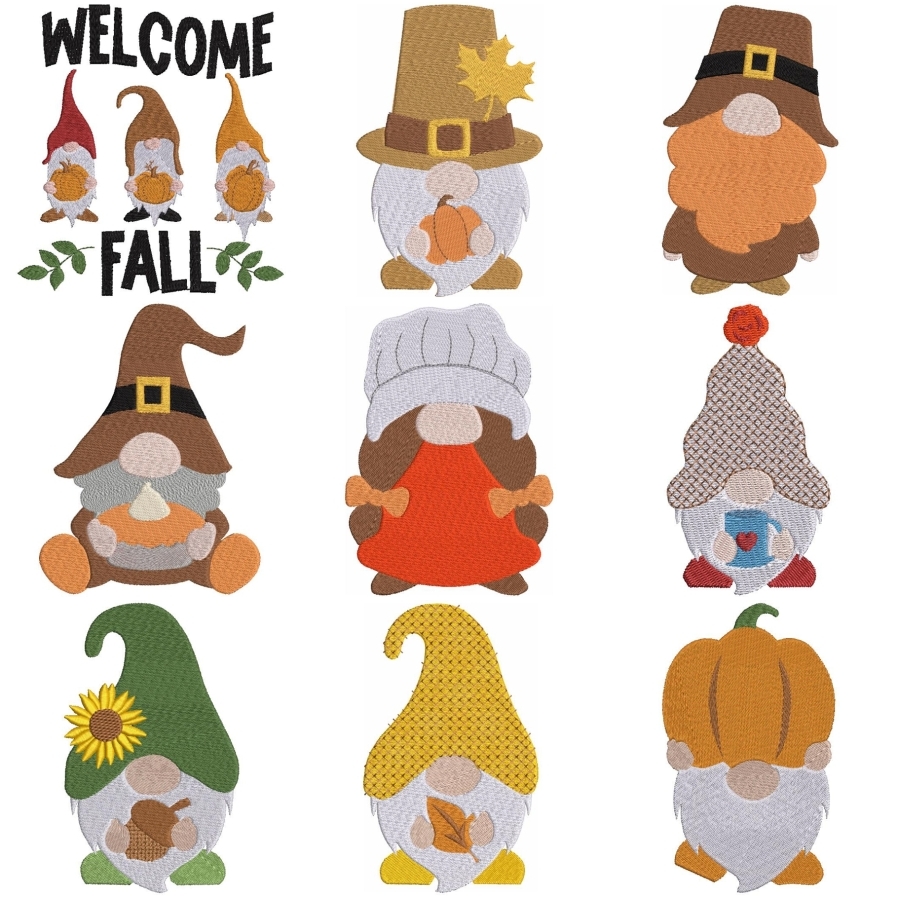 Fall Gnomes | OregonPatchWorks