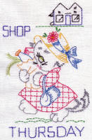 Ms Kitty At Home DOW | OregonPatchWorks