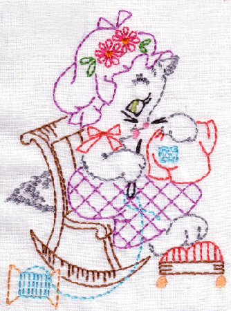 Ms Kitty At Home DOW | OregonPatchWorks