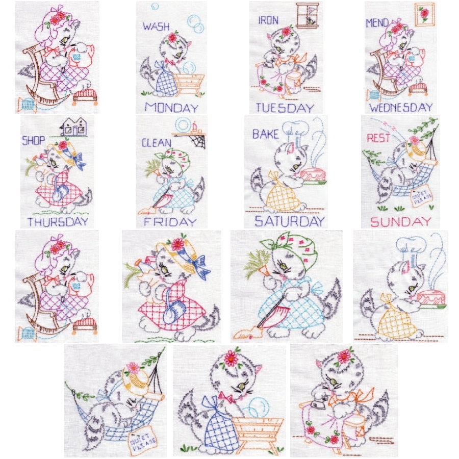 Ms Kitty At Home DOW | OregonPatchWorks