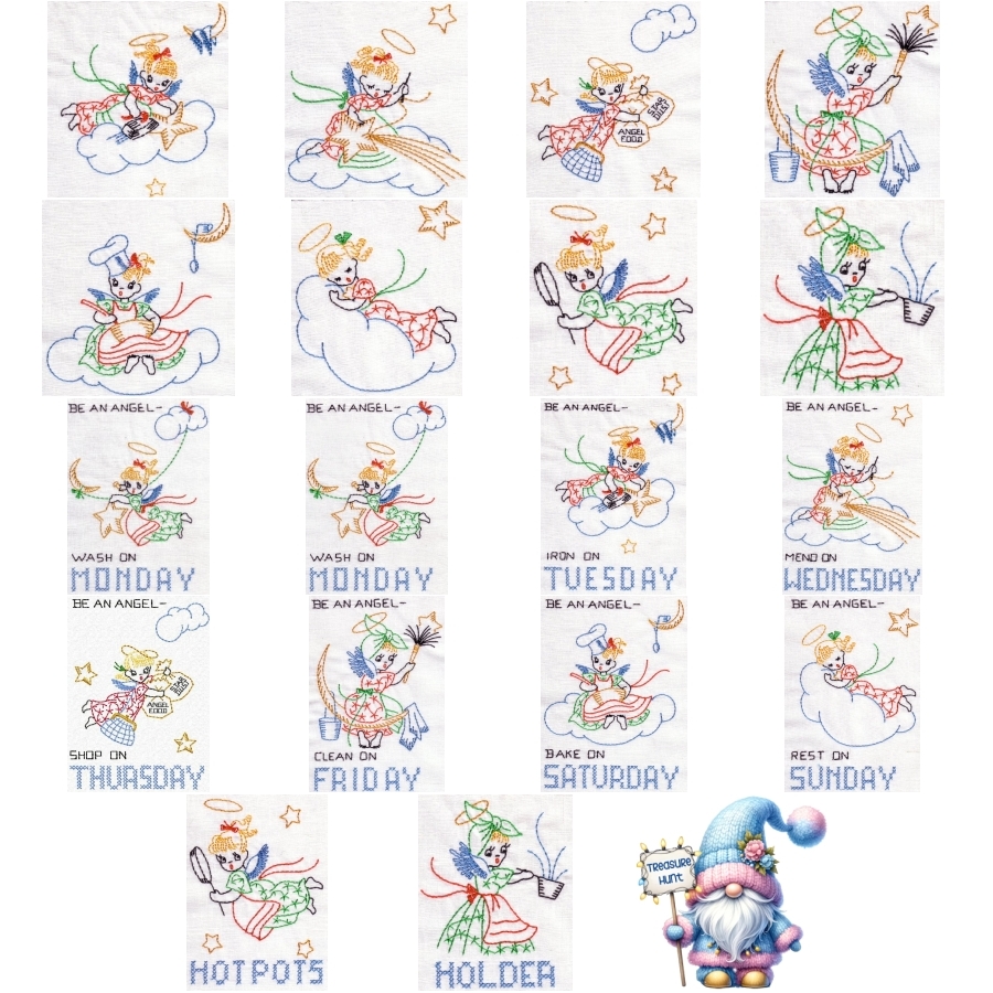 Helpful Angel Child DOW | OregonPatchWorks