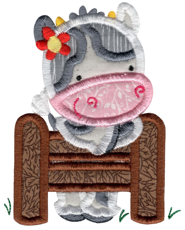 Farm Animals Applique
