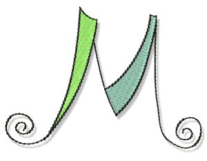 186 Whimsy Alphabet Capital Letters