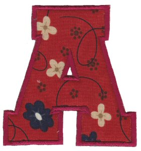 372 College Greek Alphabet Applique