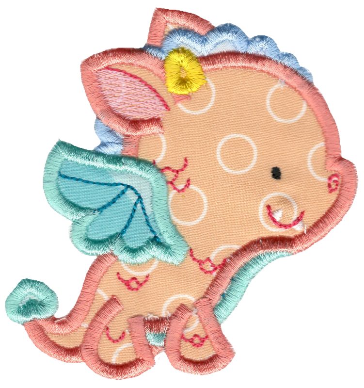 934 Dragons Applique | OregonPatchWorks