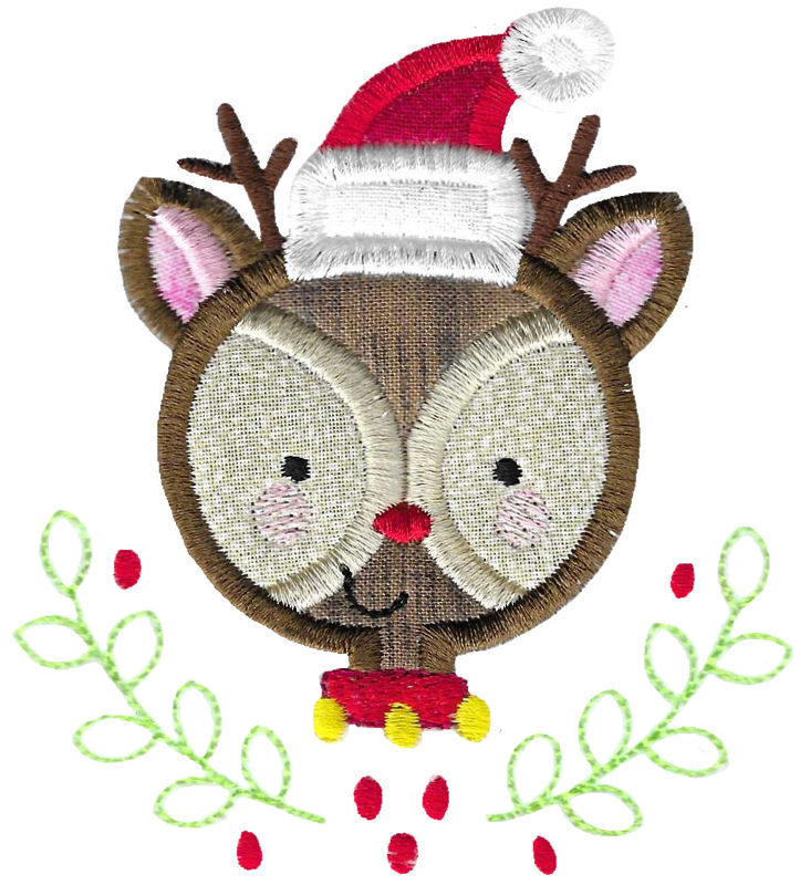 Christmas Faces Applique | OregonPatchWorks