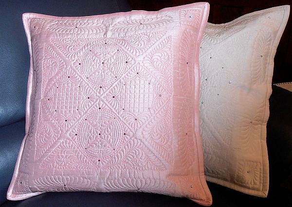 Quilted Wholecloth Cushion